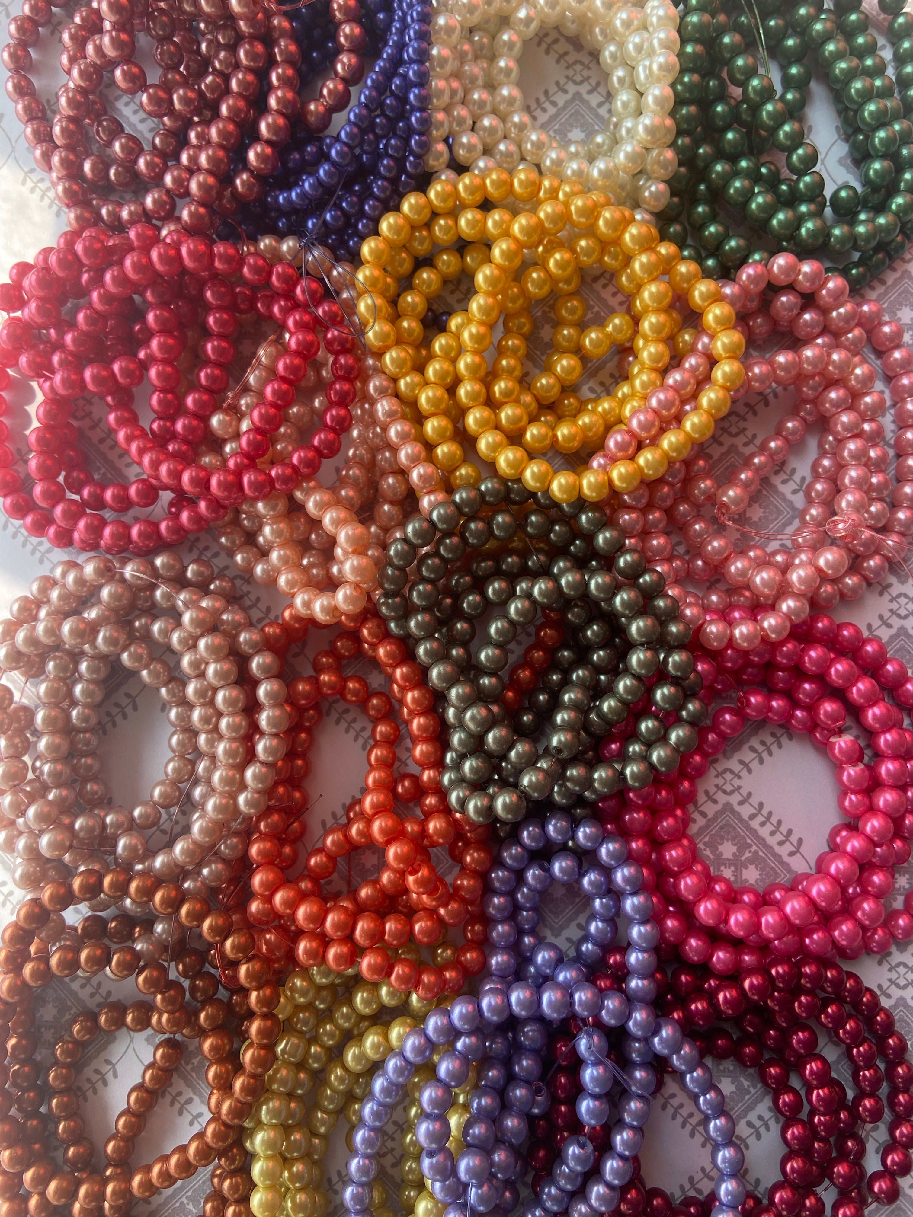Glass Pearls – CrystalIndia