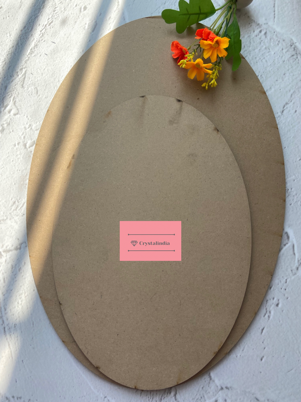 Regular MDF - Oval – CrystalIndia