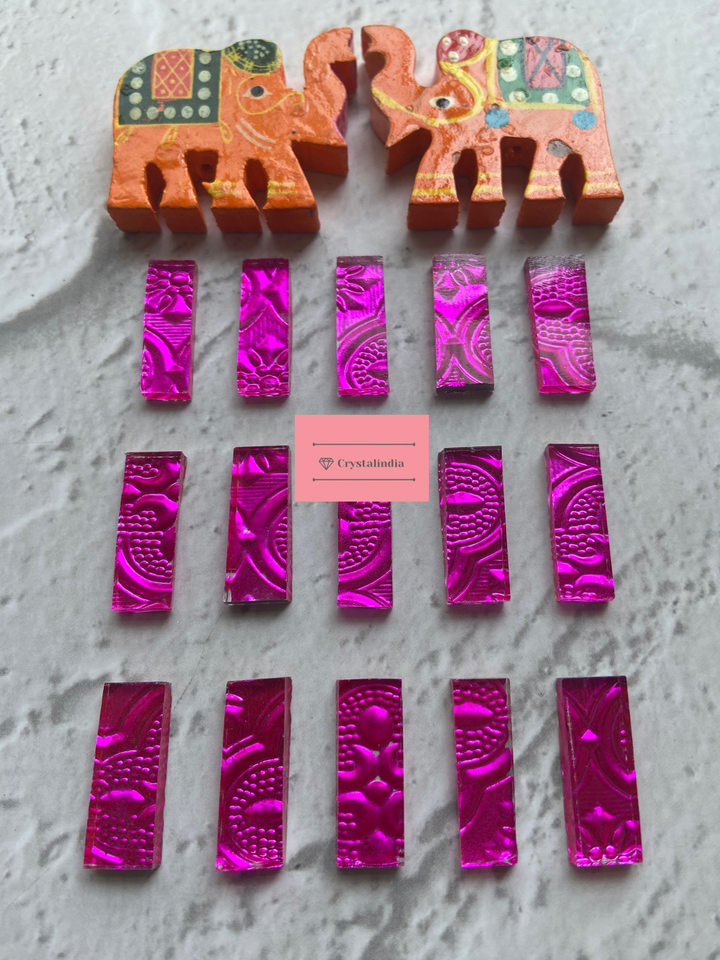 Brocade Glass Tiles – CrystalIndia