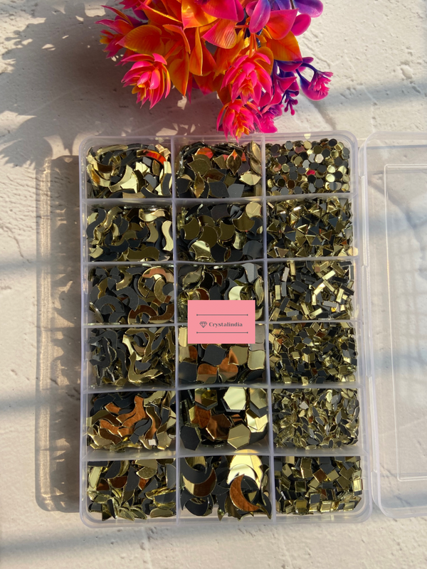 Kit 61- 18 Mini Jumbo Gold Premium, Border and Micro Mirrors Kit ...